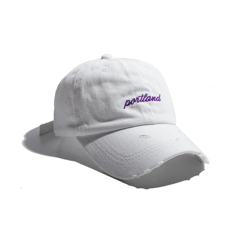 Designer custom logo embroidery running hat, private label baseball cap ...